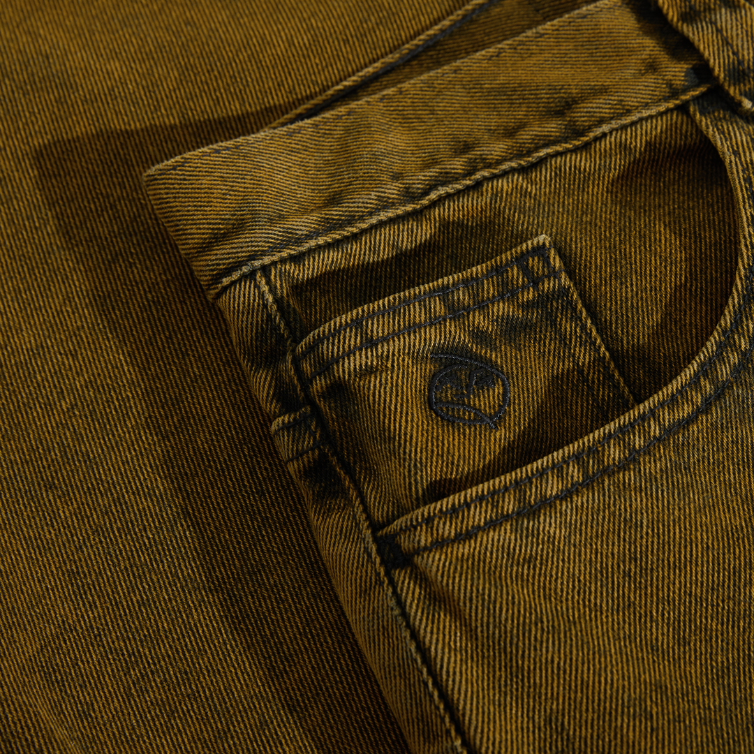 Big Boy Pants - Yellow Black – Polar Skate Co. Big Boy Pants - Yellow Black – Polar Skate Co.